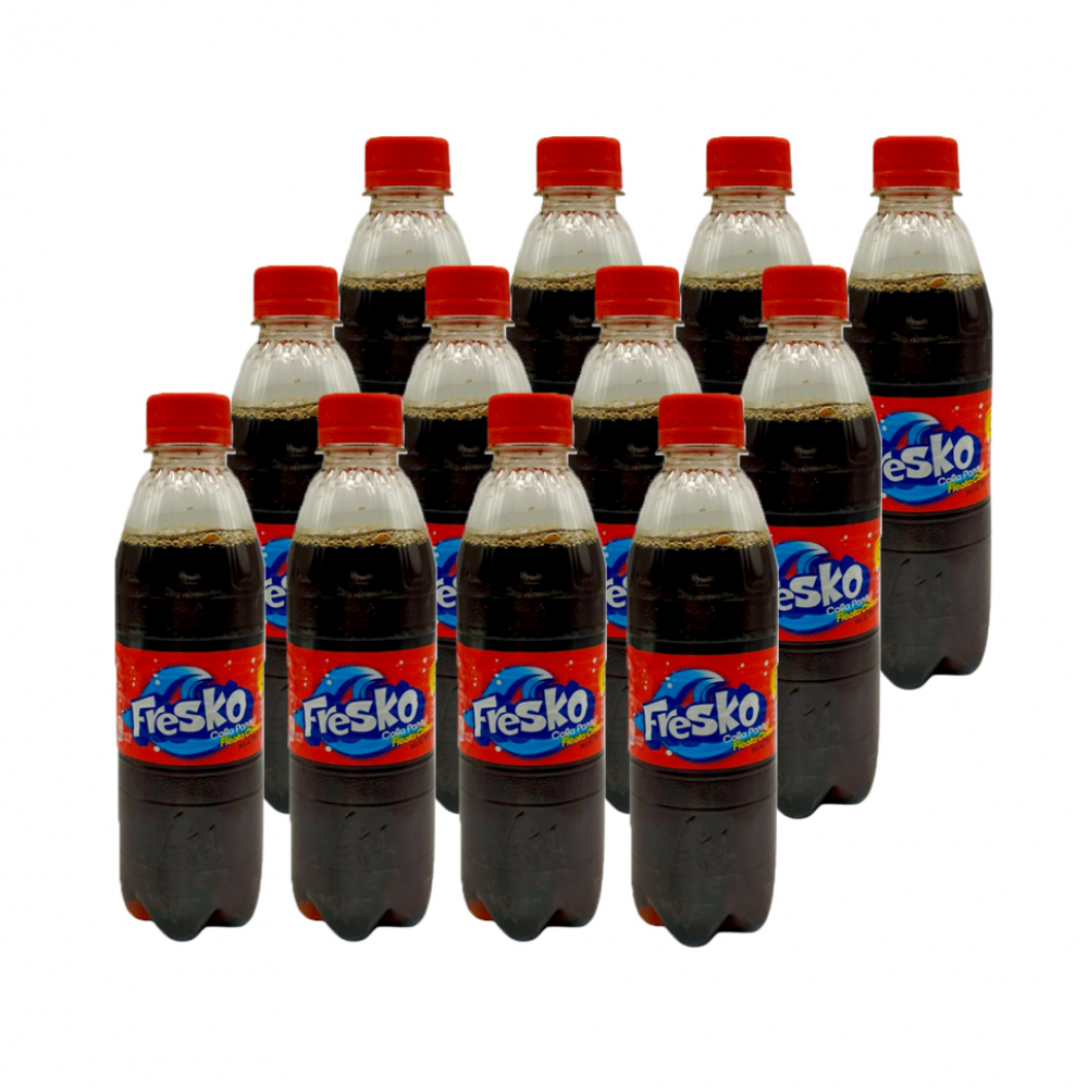 Refresco gaseado sabor cola Fresko (12 x 330 ml) | Supermarket 23 es ...