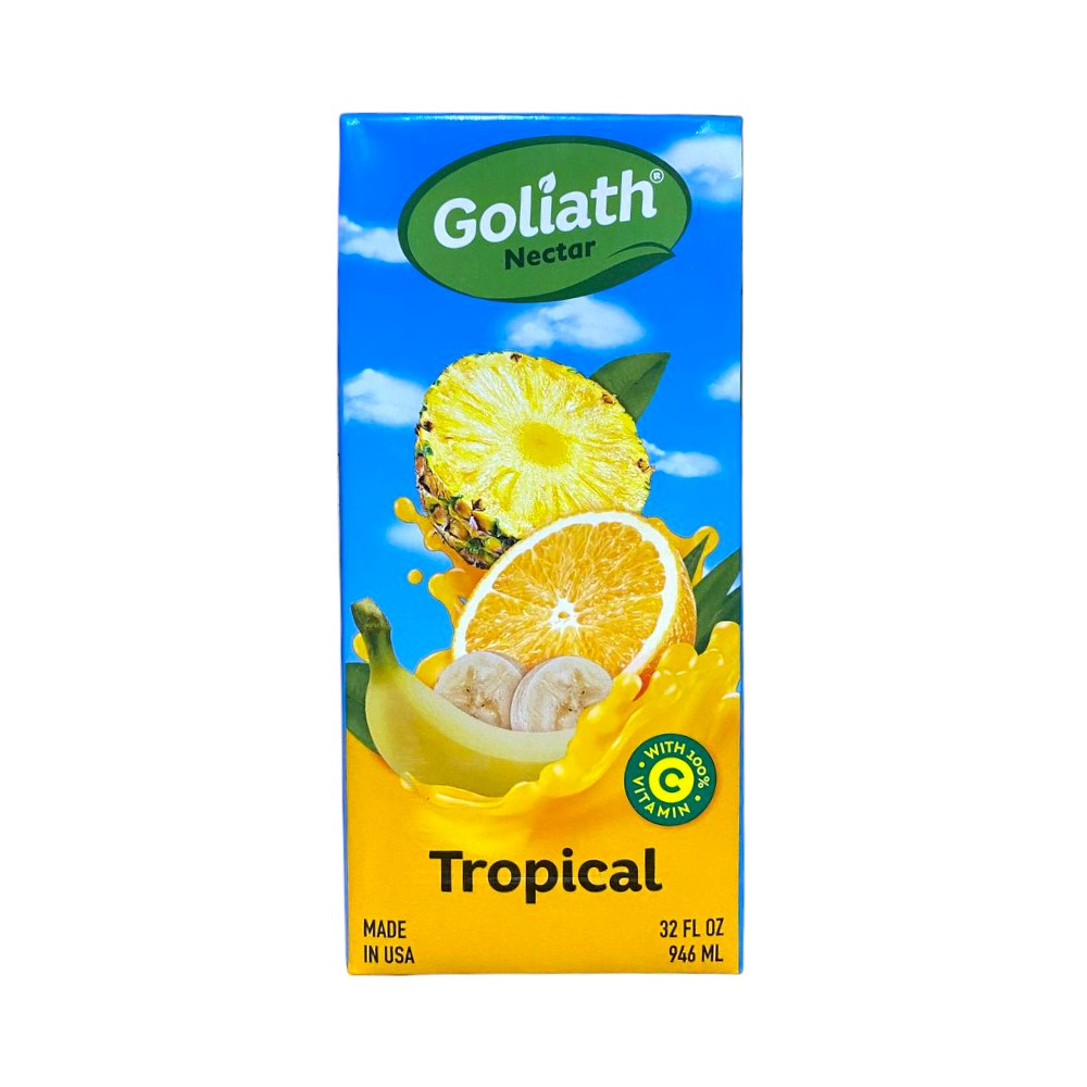 CompreMarket - Jugo sabor tropical coctel Goliath (946 ml / 32 fl oz)