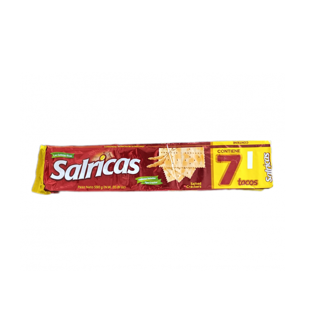 CompreMarket - Galletas saladas 7 tacos Salricas (590 g / 1.30 lb)