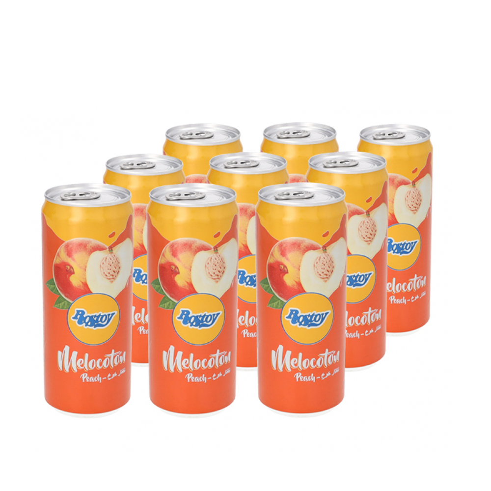 Rostoy peach nectar (9 x 330 ml) | Online Agency to Buy and Send Food ...