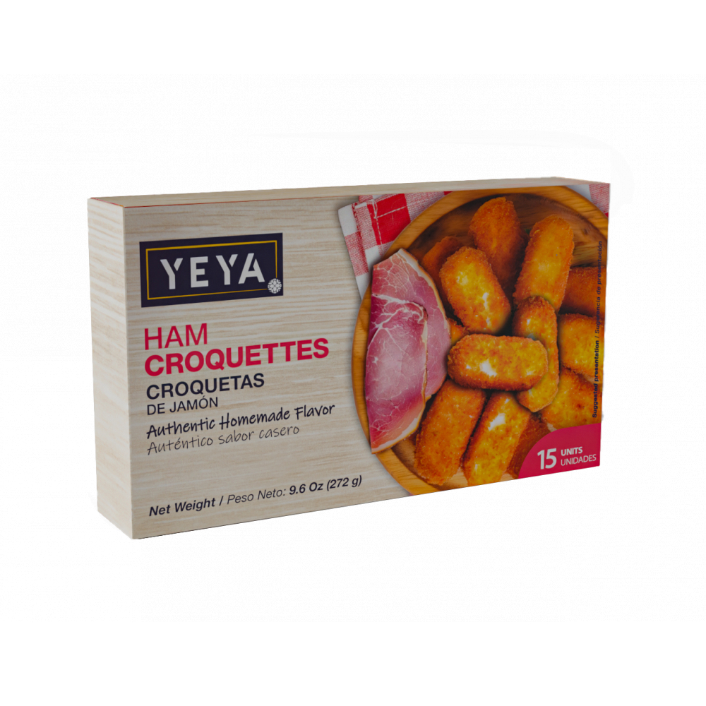 Croquetas de jamón fiesta Yeya (15 U) | Supermarket 23 es una Tienda ...