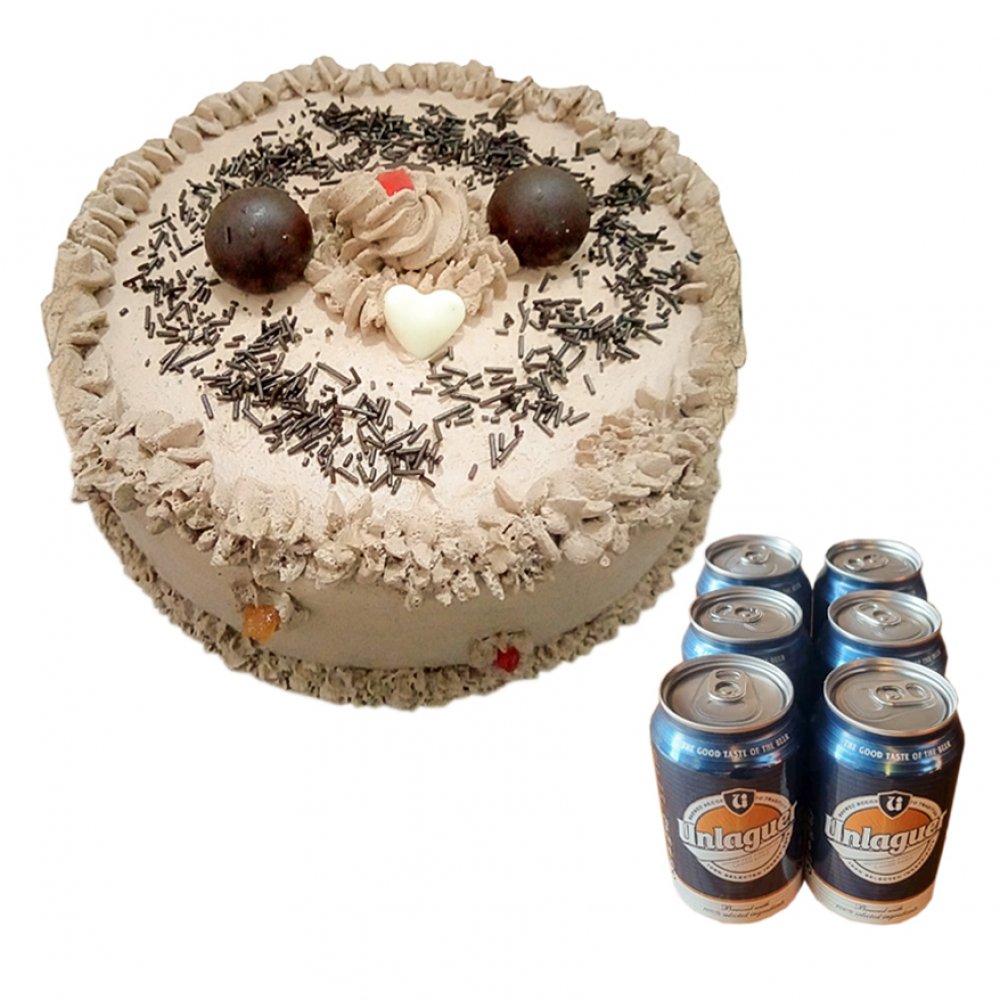 Cake de chocolate de nata Cakes MM (12 comensales) + cervezas ...