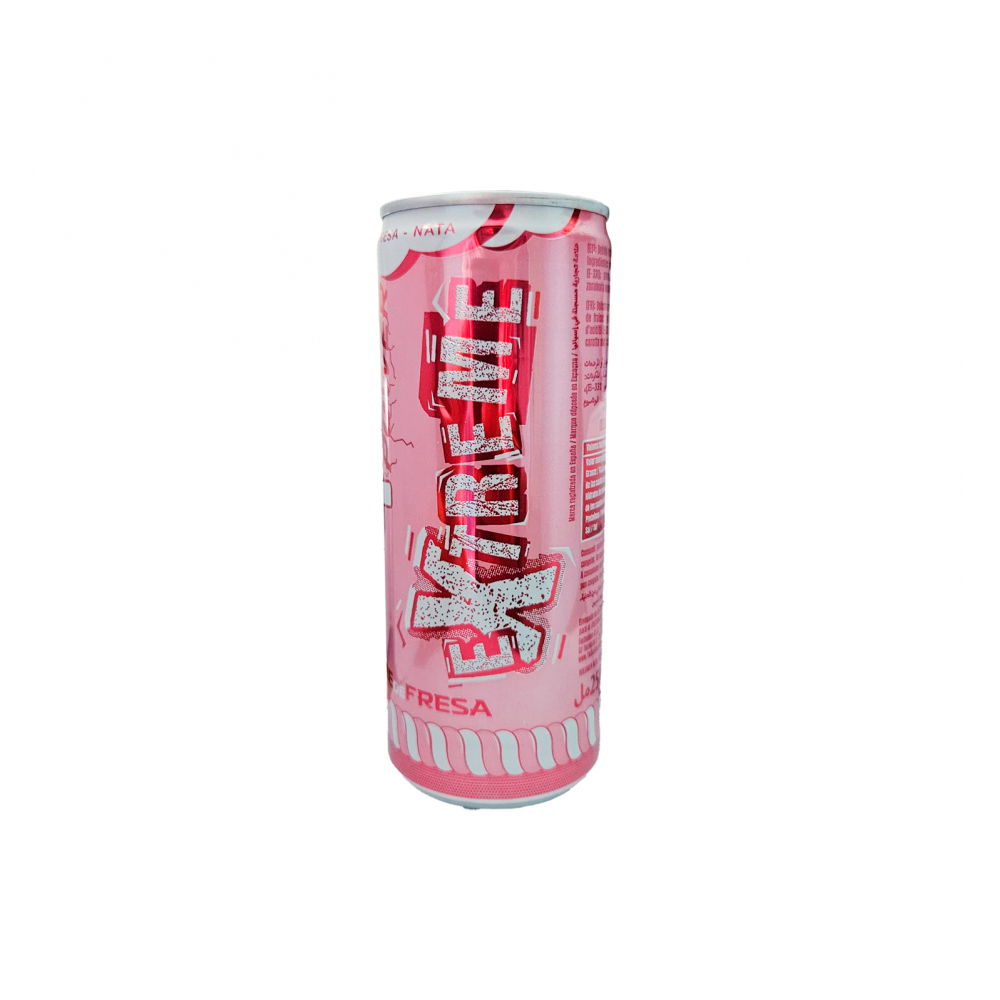 Bebida energizante sabor fresa y nata Fast Power Extreme (250 ml ...