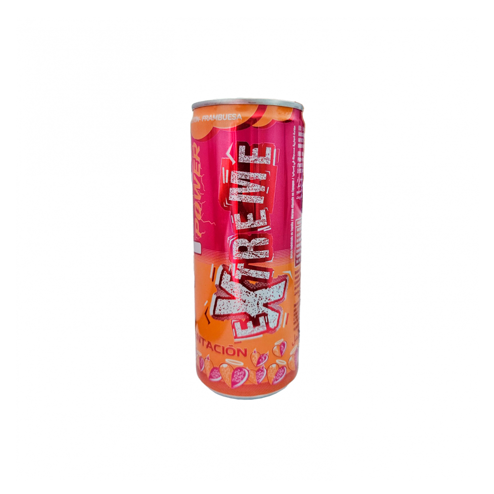 Bebida energizante sabor melocotón y frambuesa Fast Power Extreme (250 ...