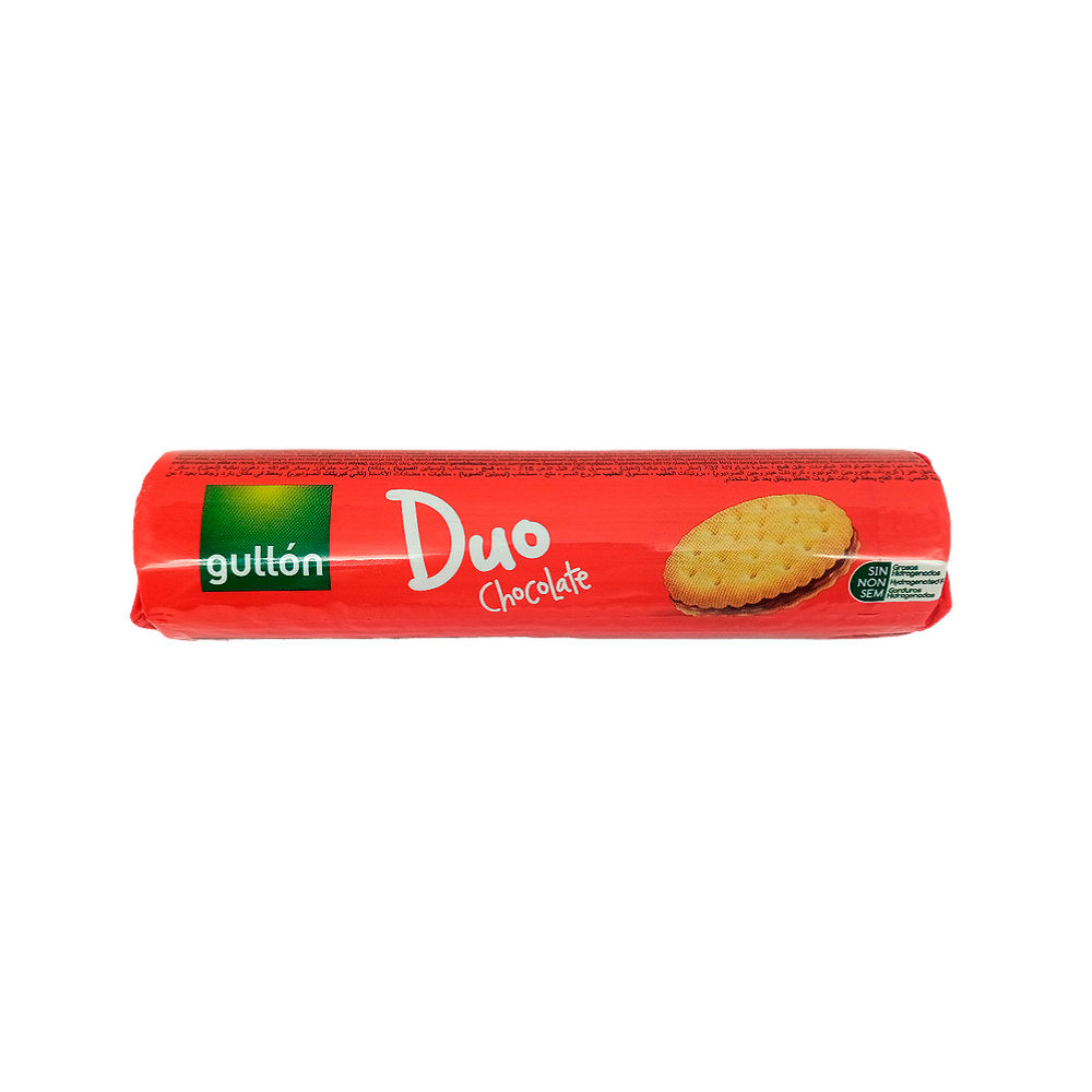 Duo Gullón cookies with chocolate filling (250 g / 8.8 oz) | Online ...
