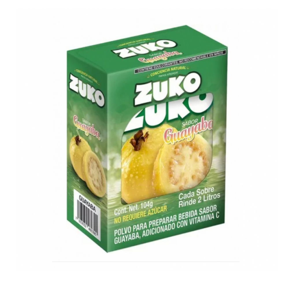 CompreMarket - Refresco instantáneo sabor guayaba Zuko (8 x 13 g)