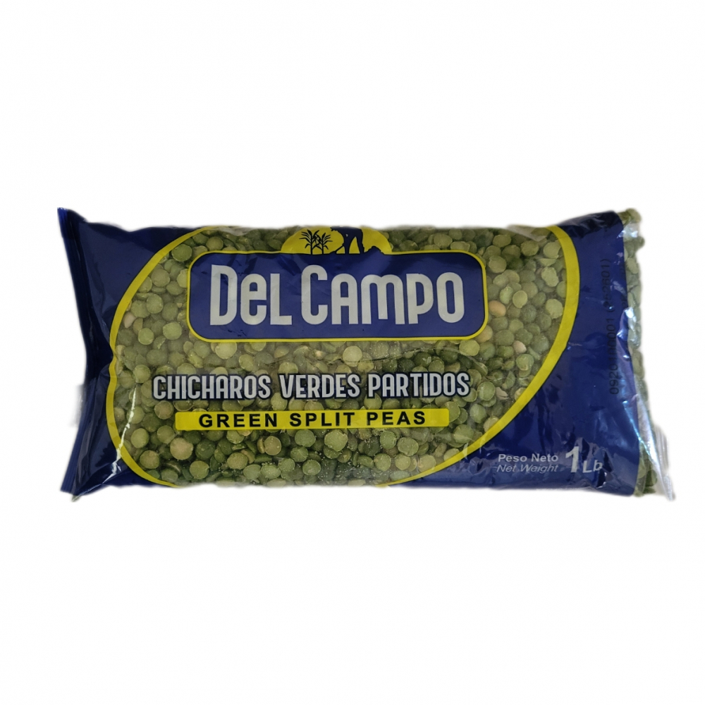 Chícharos verdes partidos Del Campo (454 g / 1 lb) | Supermarket 23 es ...