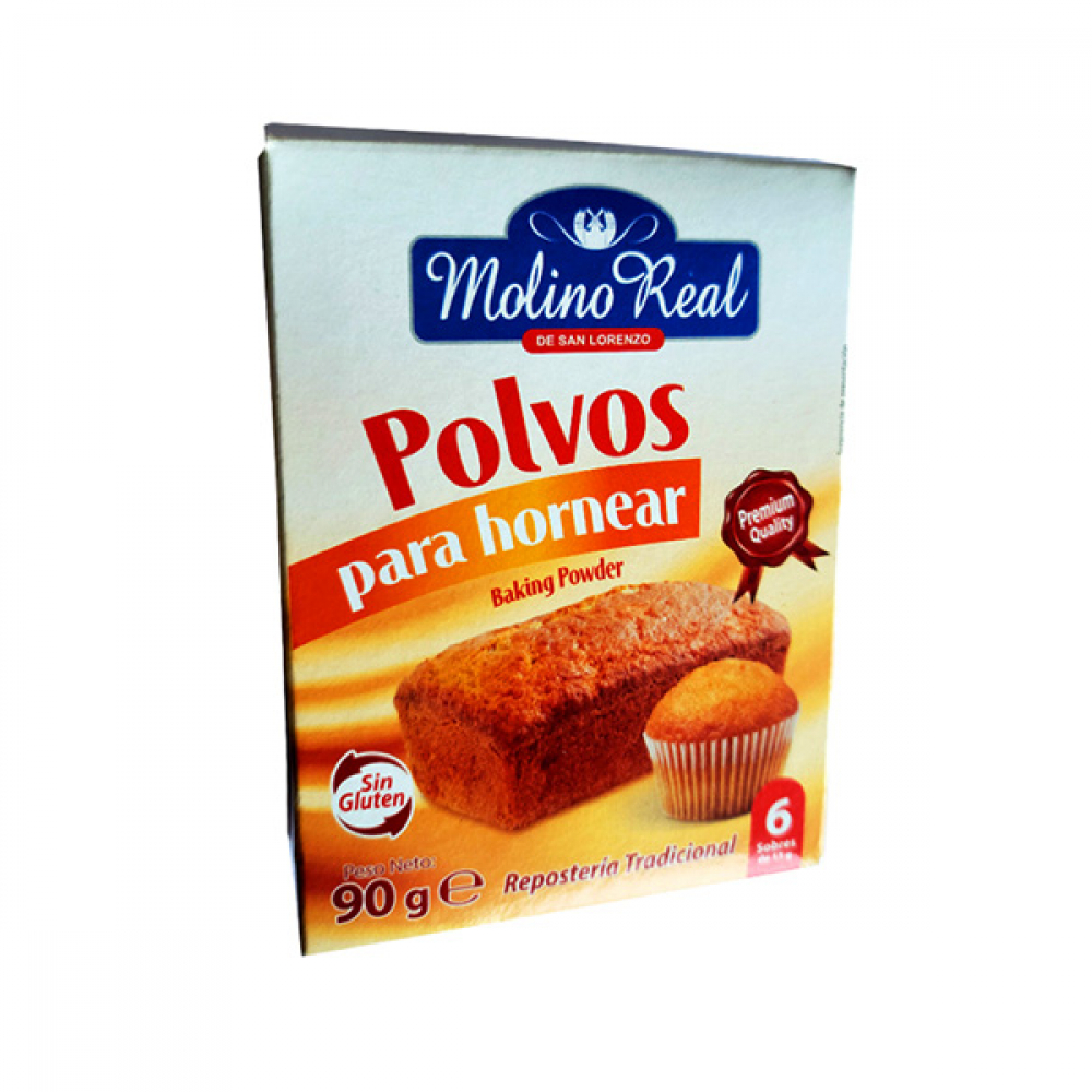 Polvo para hornear Molino Real (90 g / 3.17 oz) | Supermarket 23 es una ...