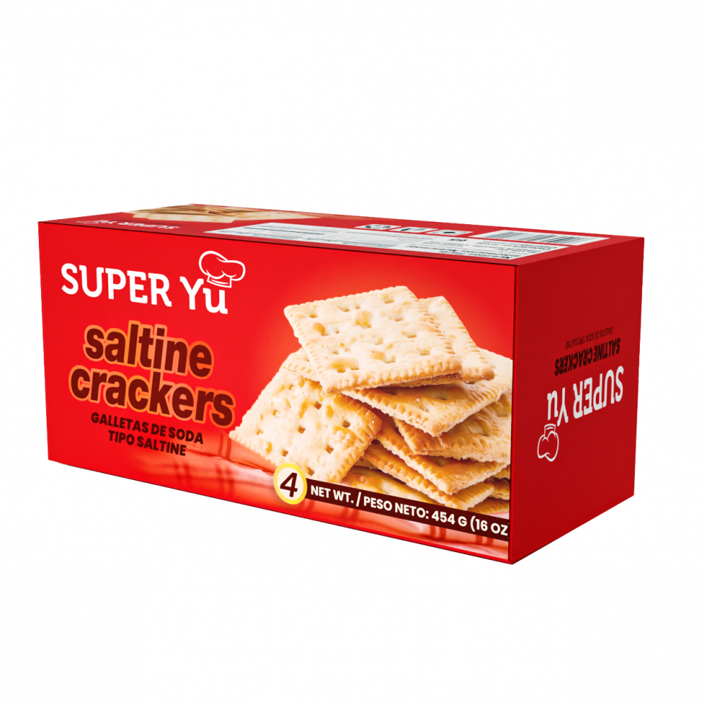 Galletas De Soda Tipo Saltine Super Yu 454 G 1 Lb Supermarket 23