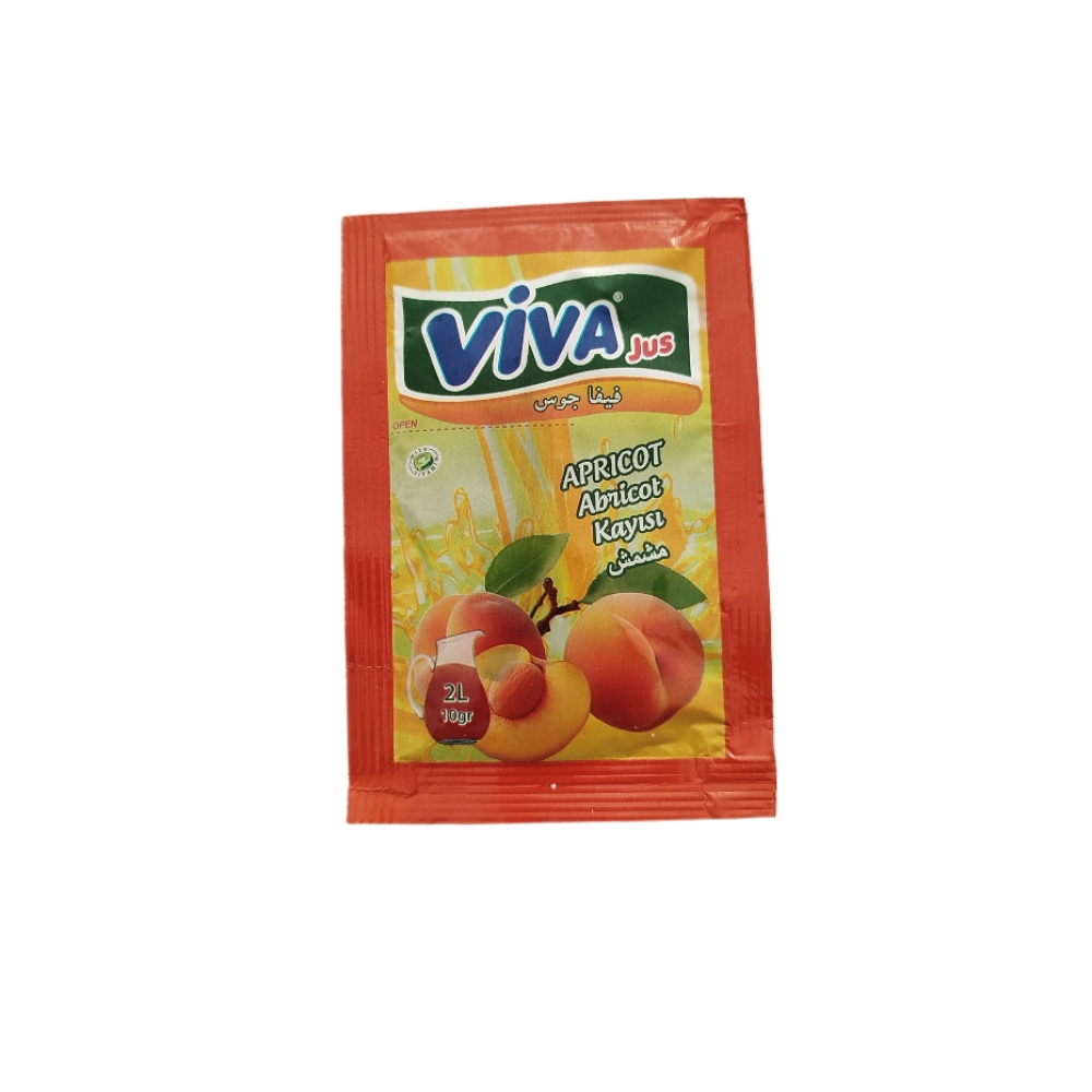 Viva apricot flavor instant soft drink (10 g) | Online Agency to Buy ...