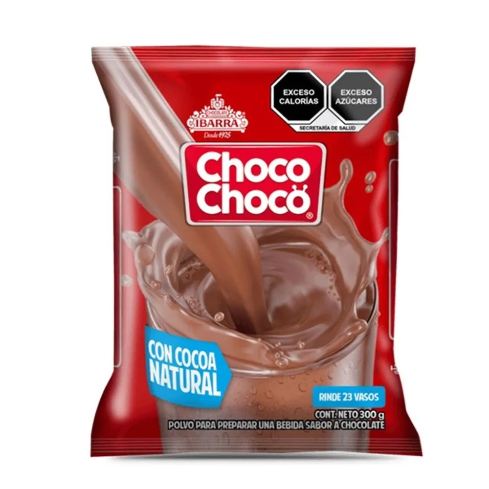 Polvo para preparar una bebida sabor a chocolate Choco Choco Ibarra ...