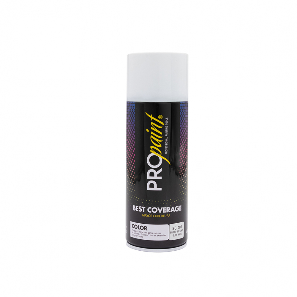 Pintura en aerosol color blanco brillante (400 ml) | Supermarket23 es ...