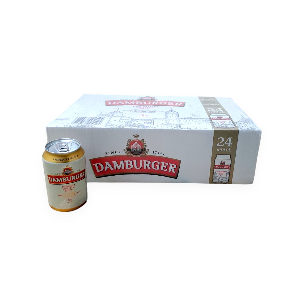 CompreMarket - Cerveza Damburger (24 x 330 ml)