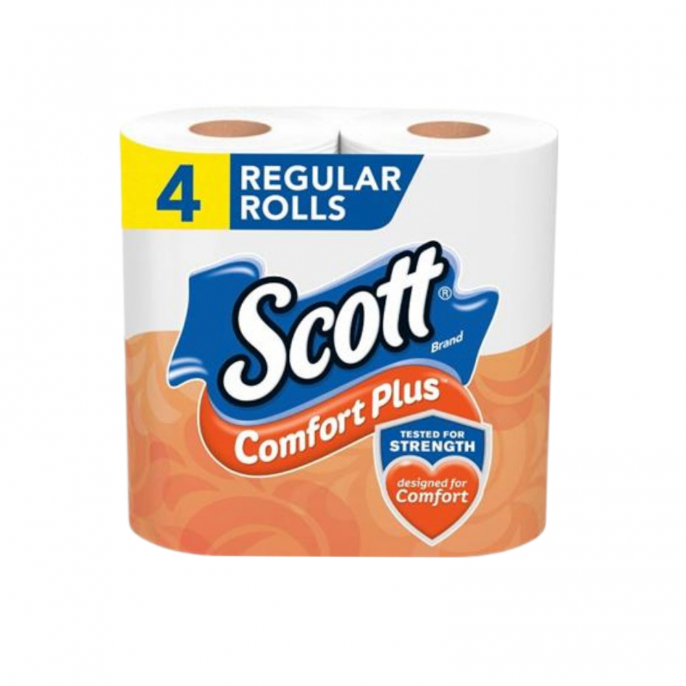 Papel sanitario doméstico Scott Brand (4 U) | Supermarket 23 es una ...