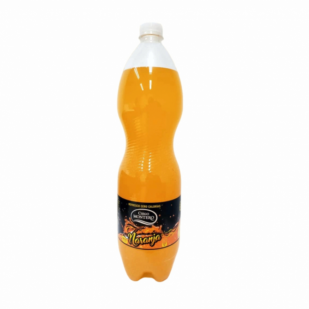 CompreMarket - Refresco sabor naranja cero calorías Ciego Montero (1500 ml)