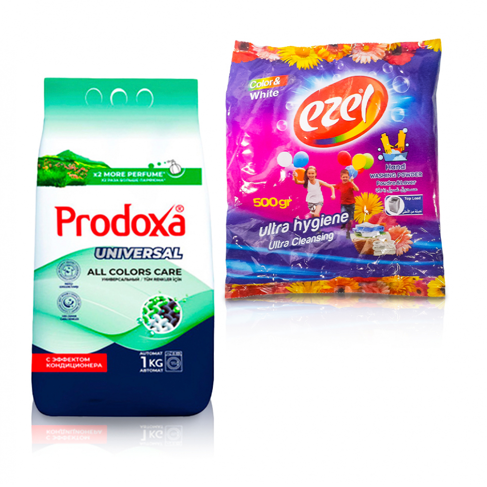 Set #10: Prodoxa Universal laundry powder detergent + Ezel laundry ...