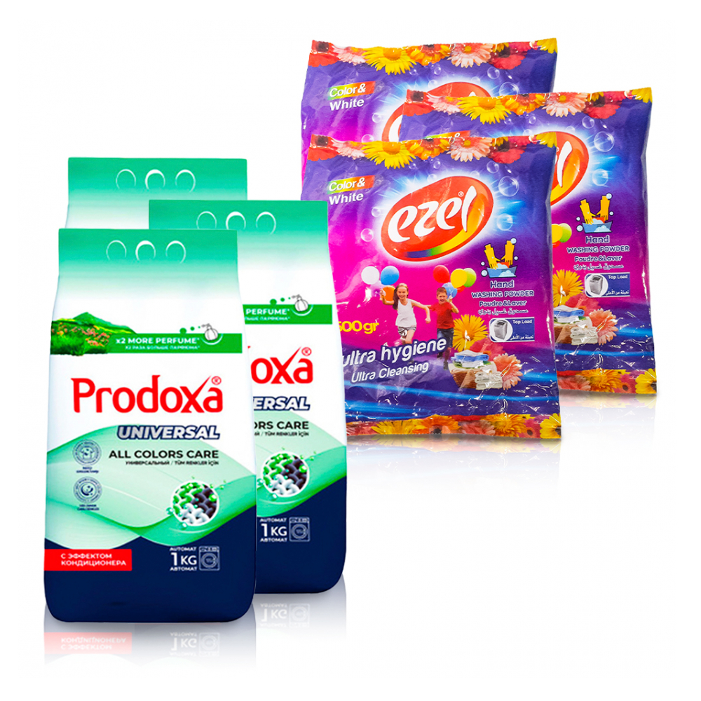 Set #12 de: Detergente en polvo para ropa Universal Prodoxa ...
