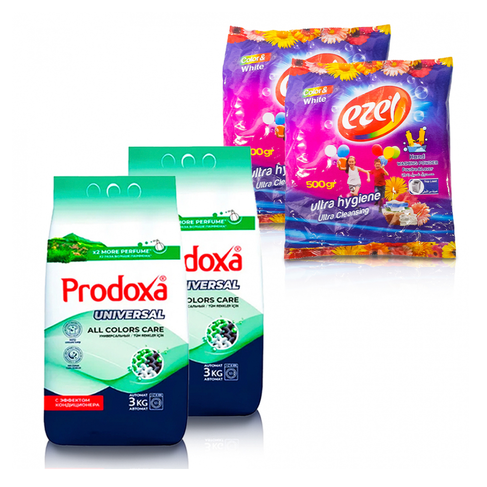 Set #14: Prodoxa Universal laundry powder detergent + Ezel laundry ...
