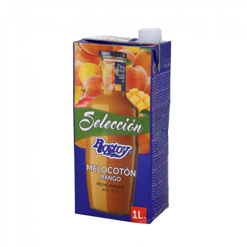 Jugo sabor melocotón y mango Rostoy Selección (1 L) | Supermarket23 es ...