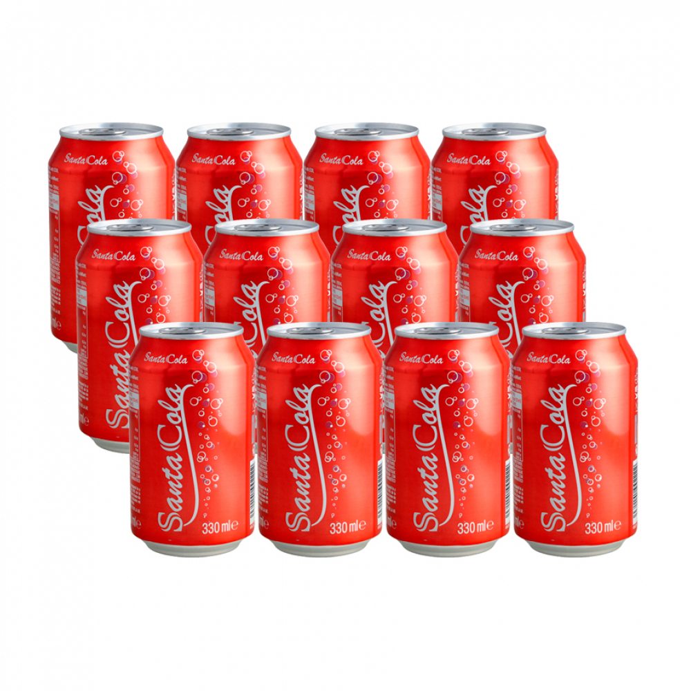 Refresco gaseado de cola Santa (12 x 330 ml) | Supermarket 23 es una ...