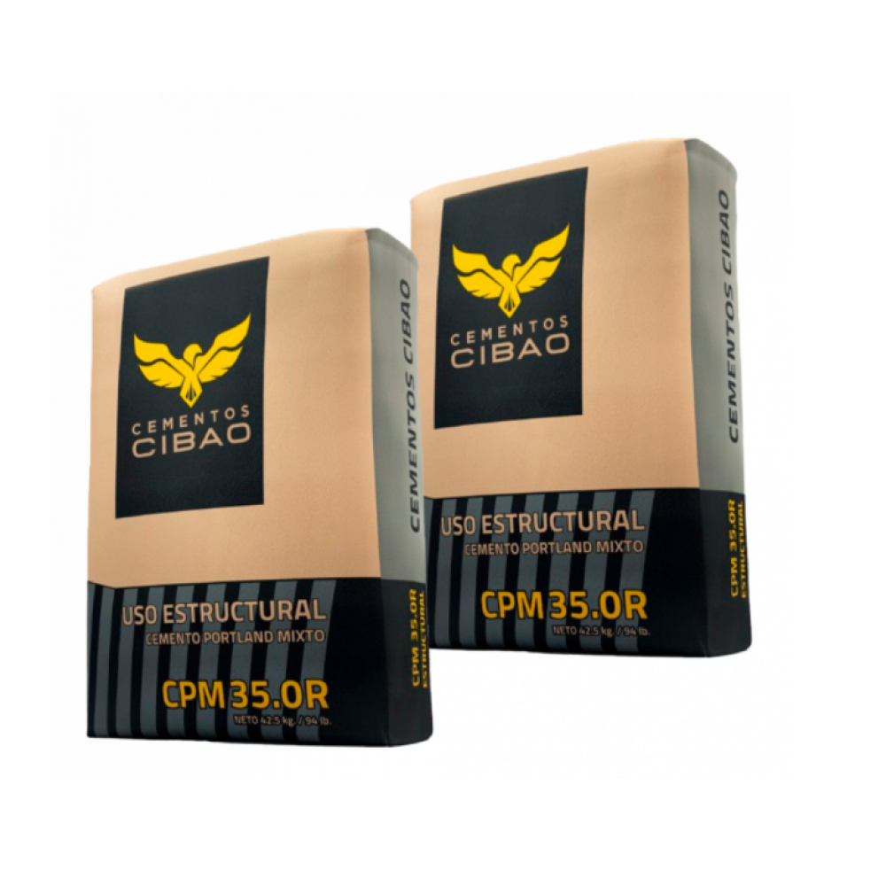 Cibao P350 grey cement (2 x 42.5 kg / 94 lb) | Online Agency to Buy and ...