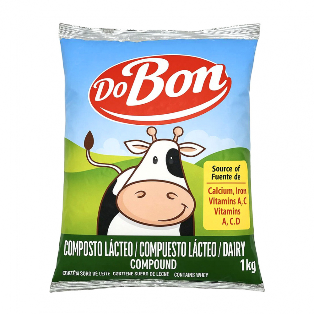 Compuesto lácteo enriquecido con hierro y vitaminas A, C y D DoBon (1 ...
