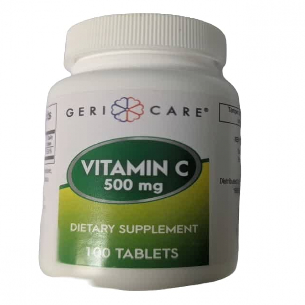 Vitamina C 500 mg Gericare (100 tabletas) | Supermarket 23 es una ...