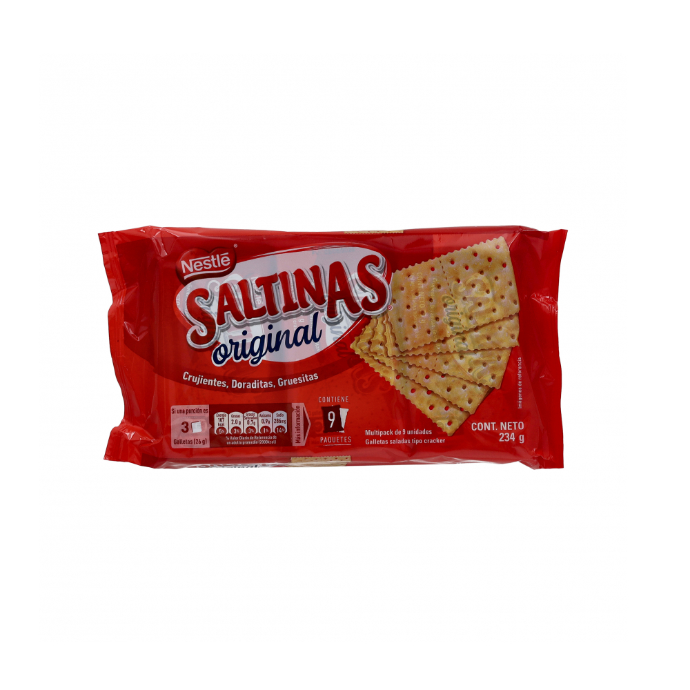 Galletas saladas original Saltinas Nestle (234 g / 8.25 oz ...