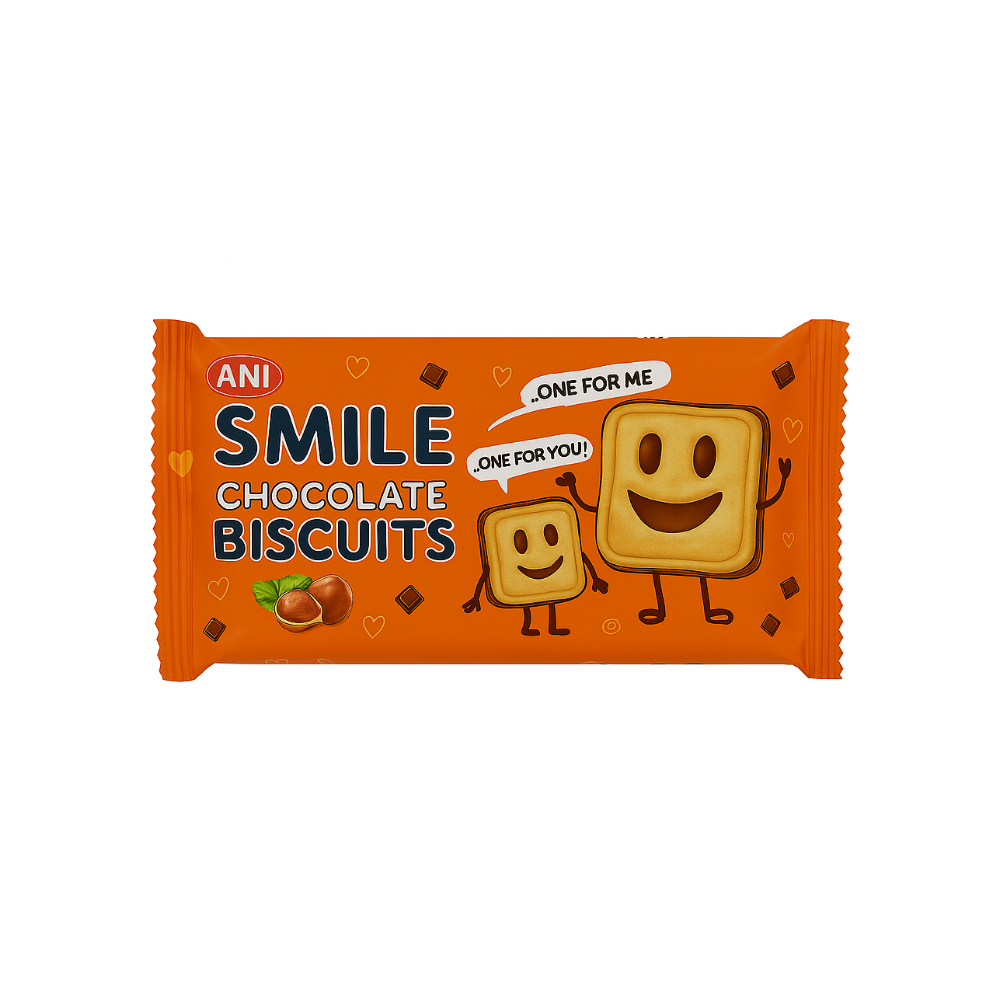 ANI Smile chocolate cookies (50 g / 1.76 oz) | Online Agency to Buy and ...