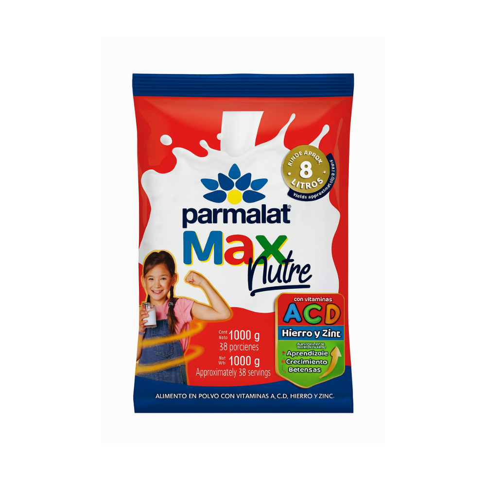 Preparado leche en polvo Parmalat max (1 kg / 2.2 lb) | Supermarket23 ...