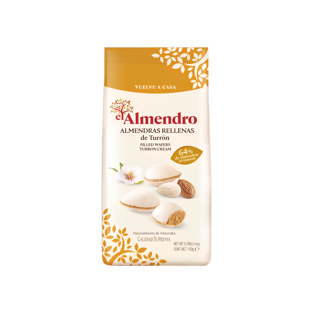 Almendras rellenas de turrón El Almendro (150 g / 5.29 oz ...