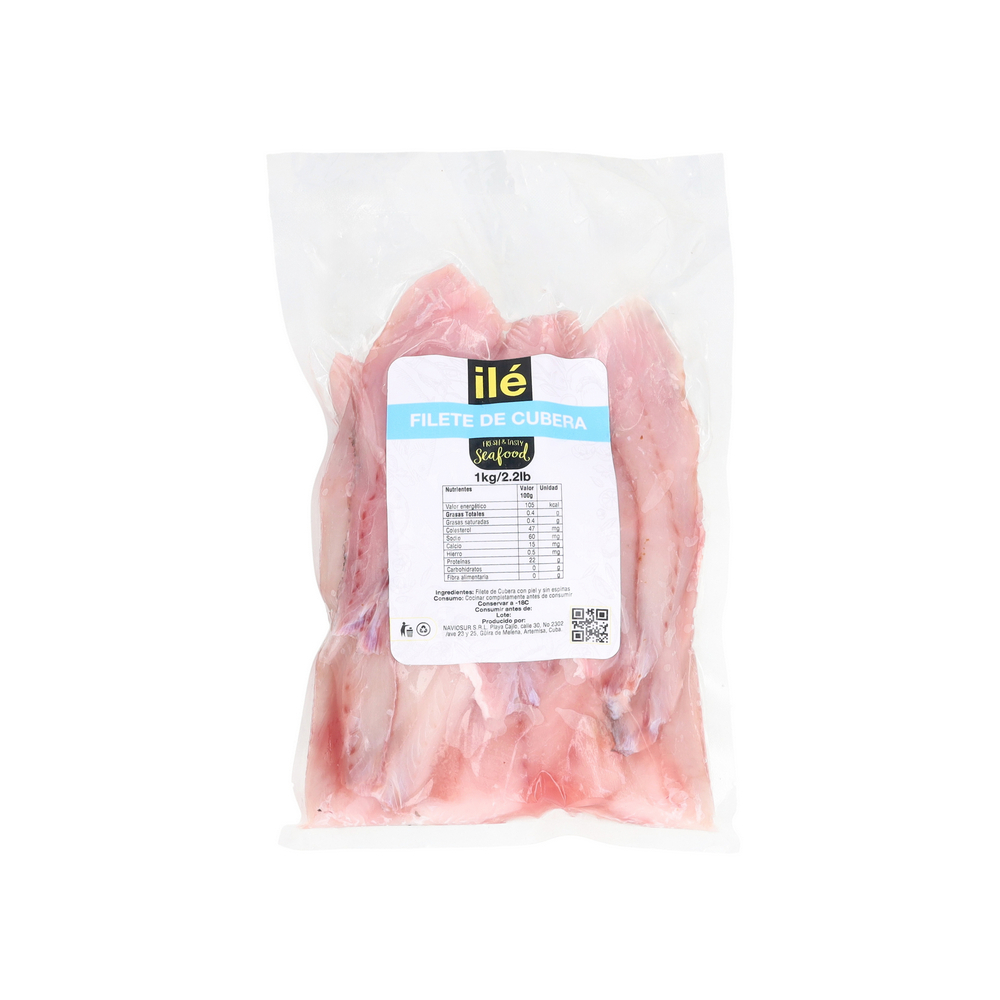 Ilé Cubera fish fillet (1 kg / 2.2 lb) | Online Agency to Buy and Send ...