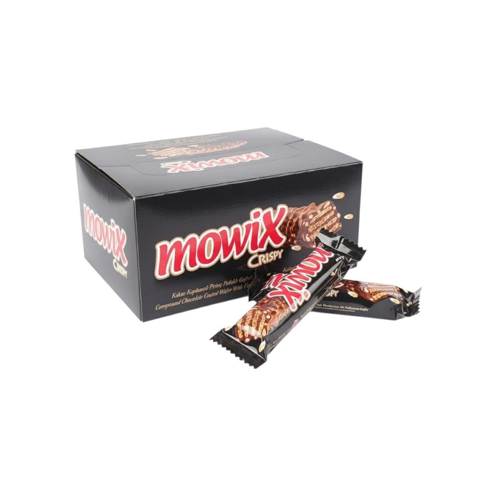 Mowix chocolate covered wafer with crunchy rice (600 g / 1.35 lb ...