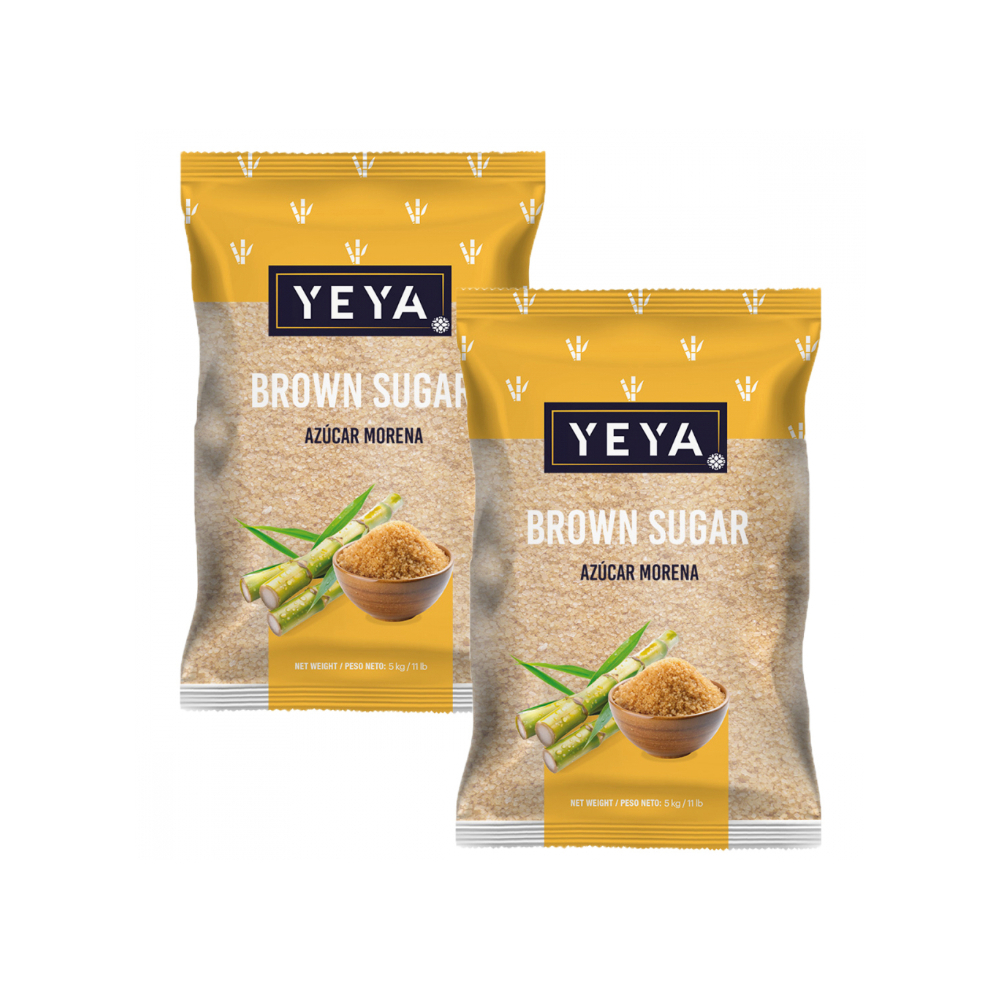 Azúcar morena Yeya (2 x 5 kg / 11 lb) | Online Agency to Buy and Send ...