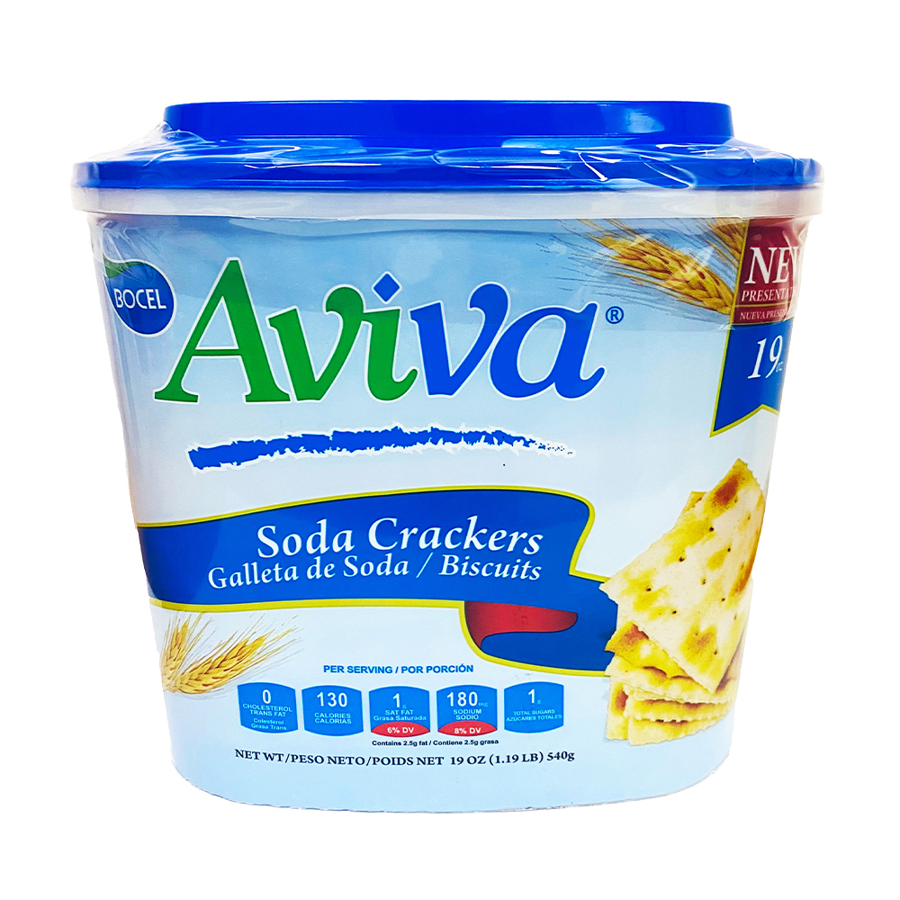 Galletas de soda Aviva (540 g / 1.19 lb) | Supermarket 23 es una Tienda ...
