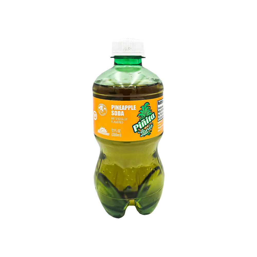 CompreMarket - Refresco gaseado sabor piña Piñita Lanio (355 ml)