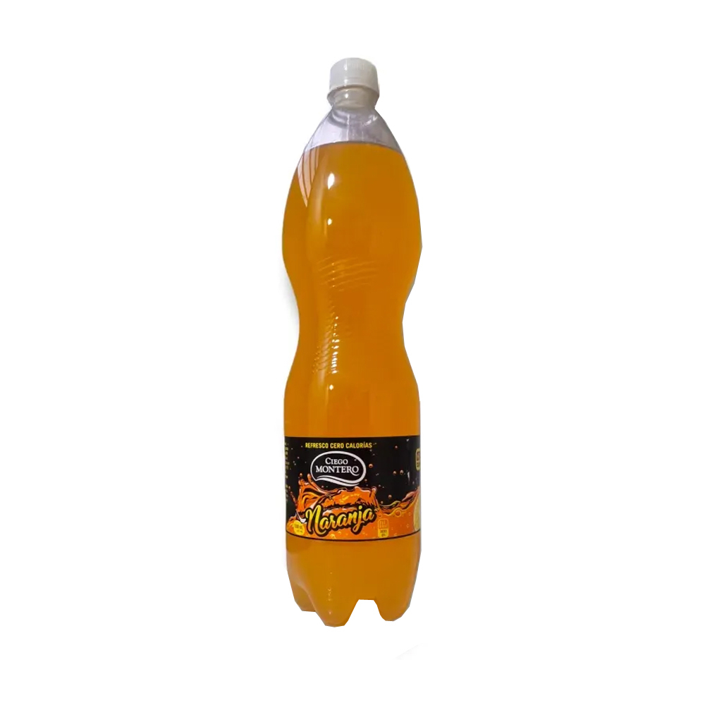 CompreMarket - Refresco sabor naranja cero calorías Ciego Montero (1500 ml)
