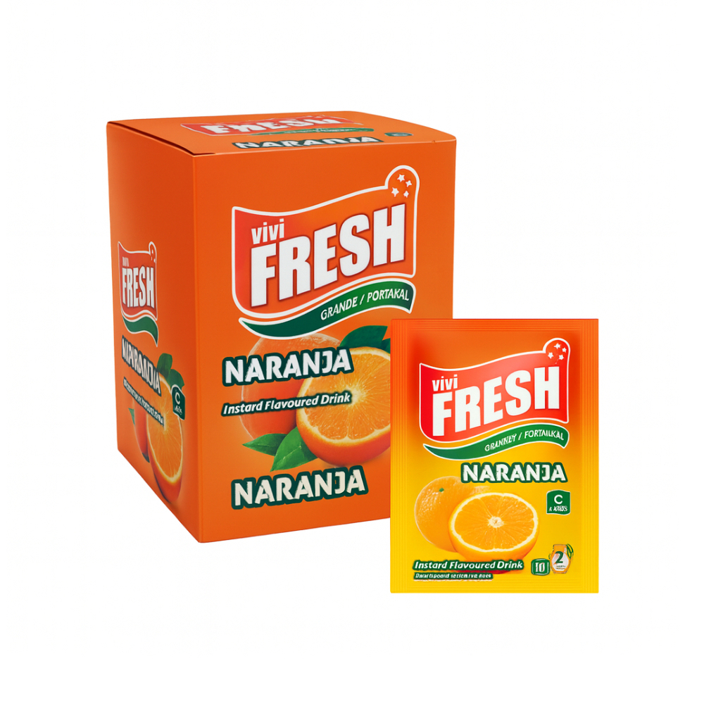 Refresco instantáneo sabor naranja Vivi Fresh Erdem (24 x 10 g ...