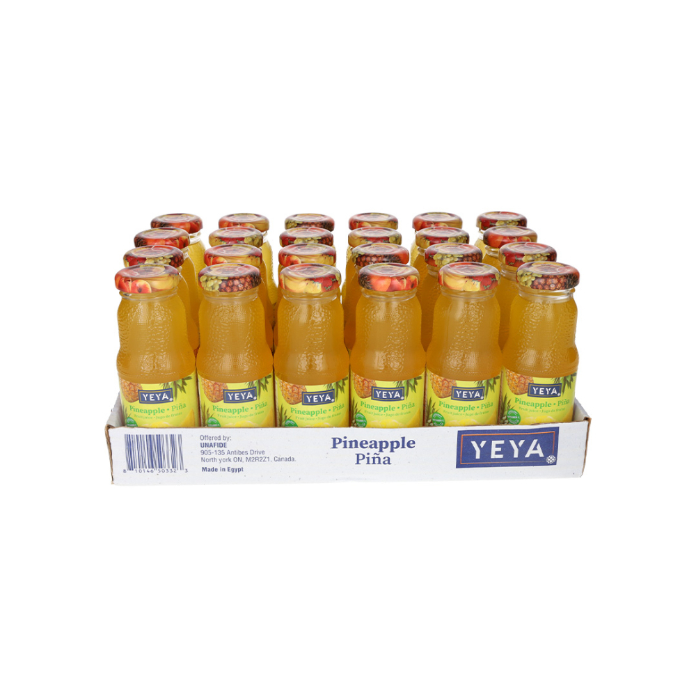 Caja de jugo de piña YEYA (24 x 200 ml) | Supermarket 23 es una Tienda ...
