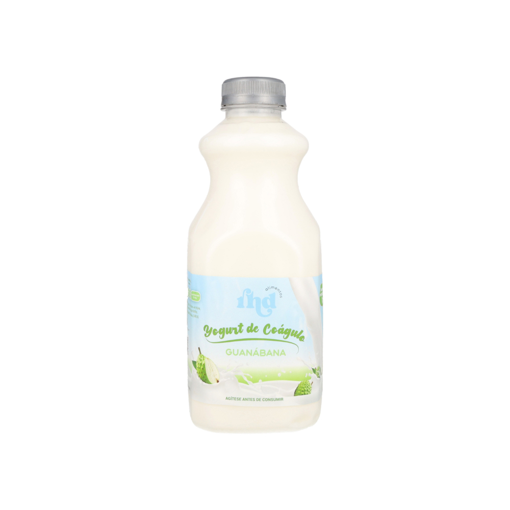 Yogurt probiótico de coágulo sabor guanábana RHD (1 L) | Supermarket 23 ...