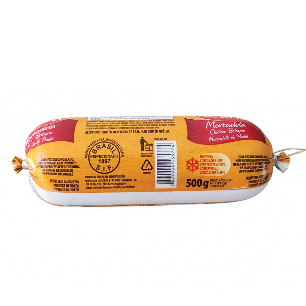 Mortadela de pollo Seara (500 g / 1.1l l... - $7.46 | Cuba | Nercado