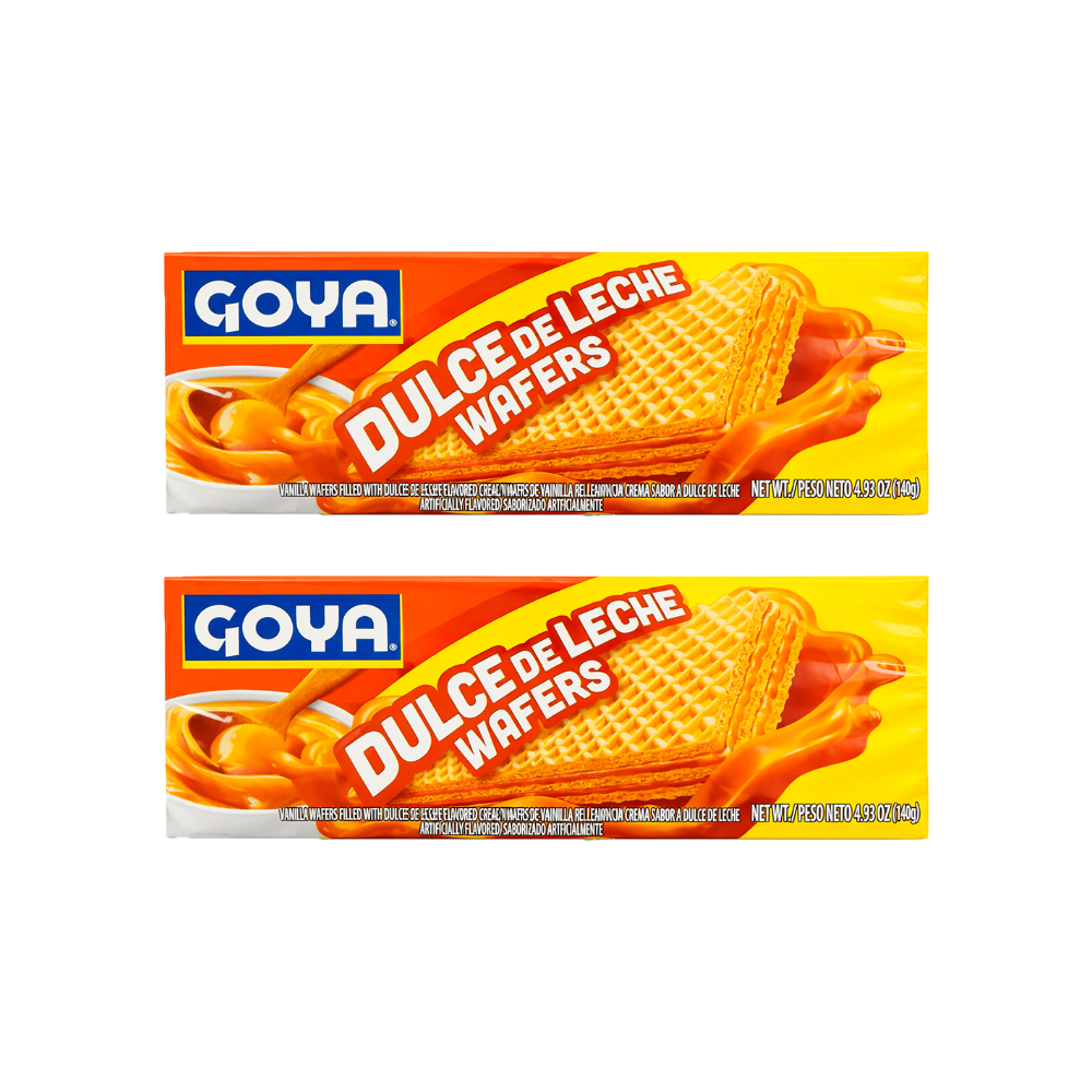 Goya vanilla sorbet filled with dulce leche flavored cream (2 x 140 g ...