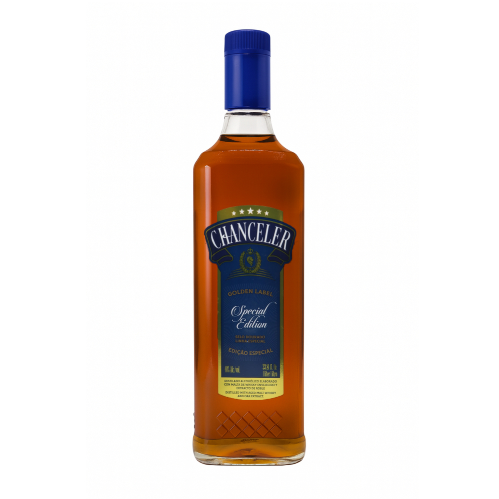 Whisky etiqueta dorada edición especial Chanceler (1 L) | Supermarket ...