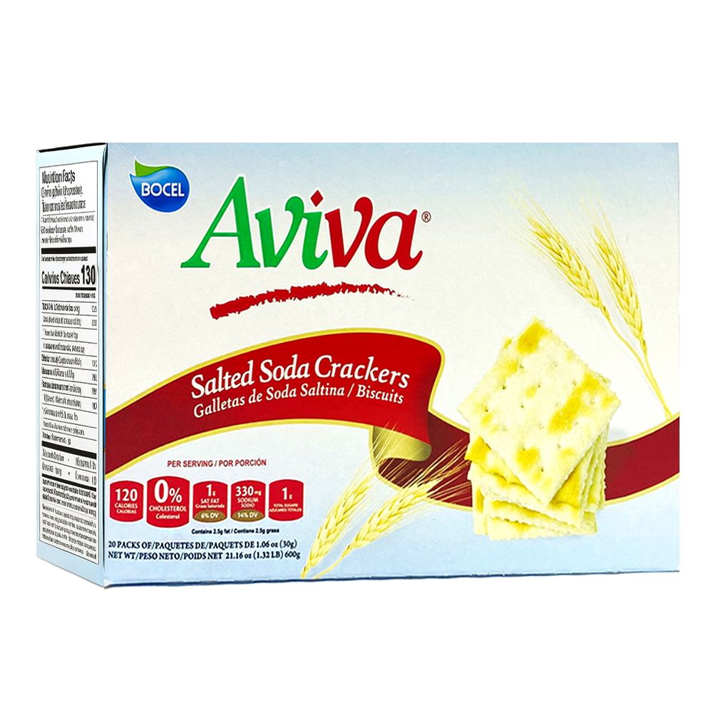 Galletas de soda saltina Aviva (600 g / 1.32 lb) | Supermarket 23 es ...