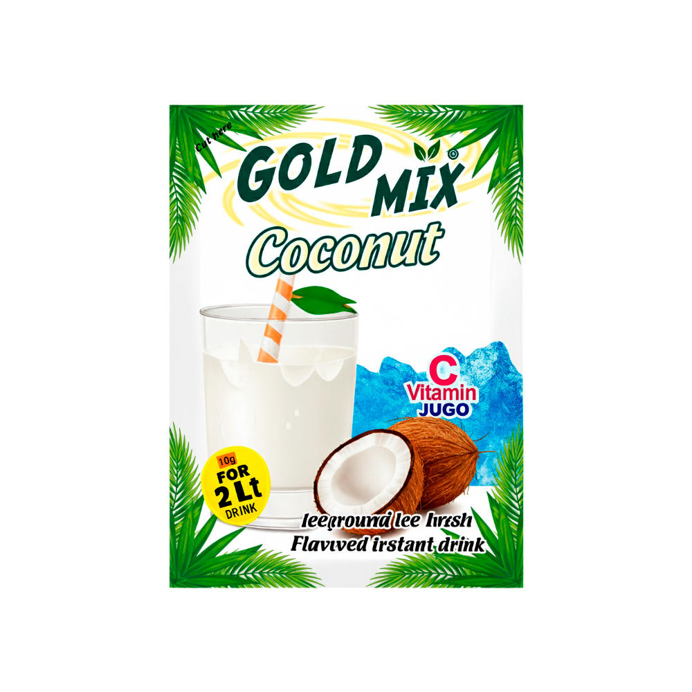 Refresco instantáneo sabor coco Gold Mix... - $0.13 | Cuba | Nercado