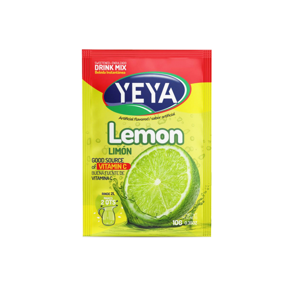 Refresco instantáneo sabor a limón YEYA (10 g) | Supermarket 23 es una ...