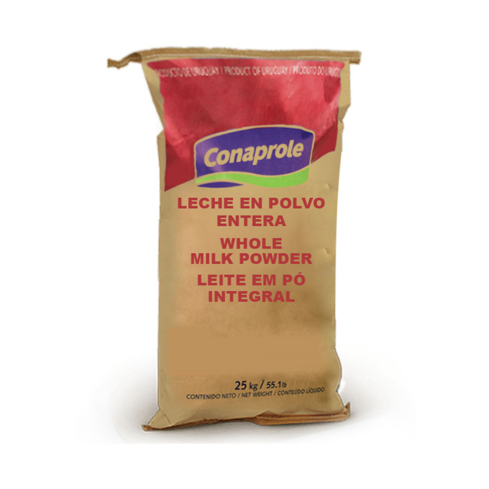 CompreMarket - Leche entera en polvo Conaprole (25 kg / 55.11 lb)