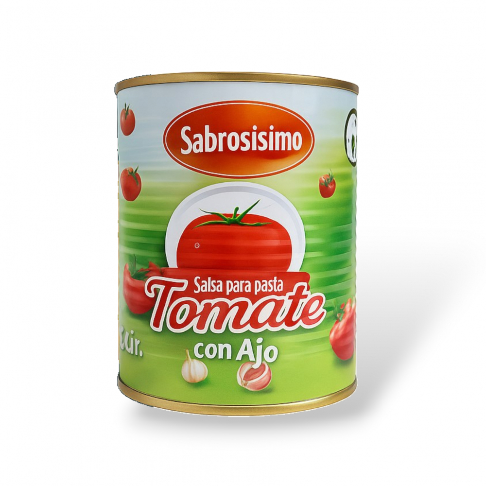 Salsa para pasta tomate con ajo Sabrosísimo (400 g / 14.1 oz) | Online ...