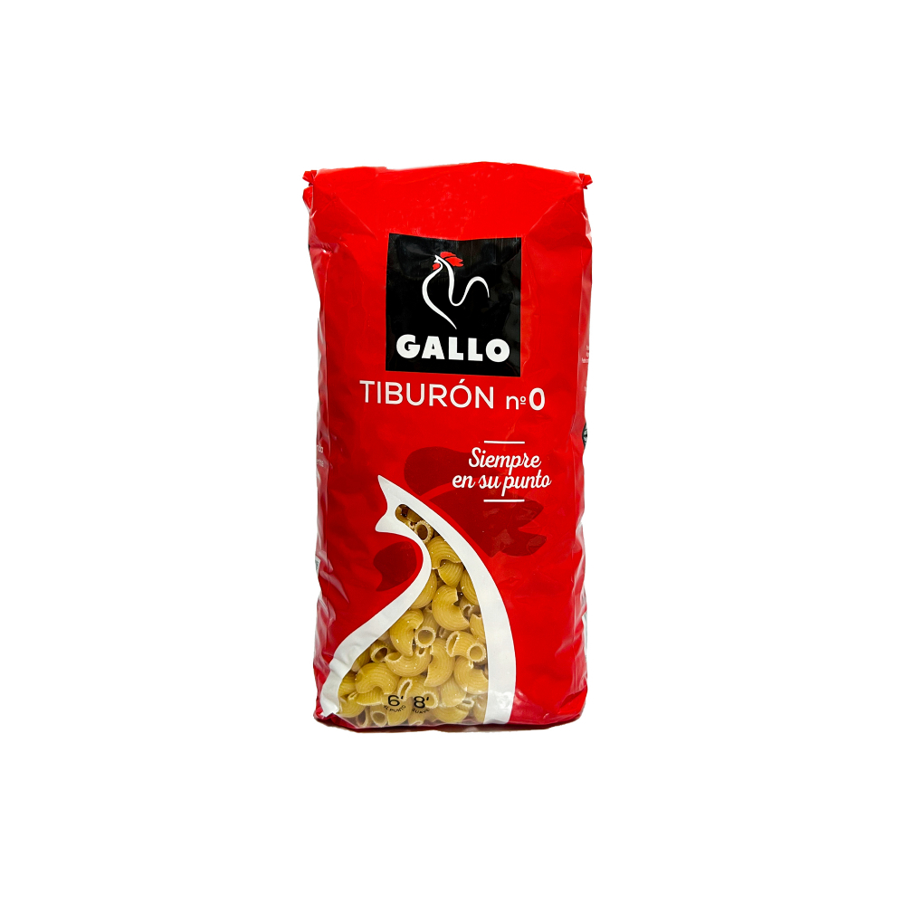 Pasta coditos tiburón no. 0 Gallo (450 g / 15.87 oz) | Supermarket 23 ...