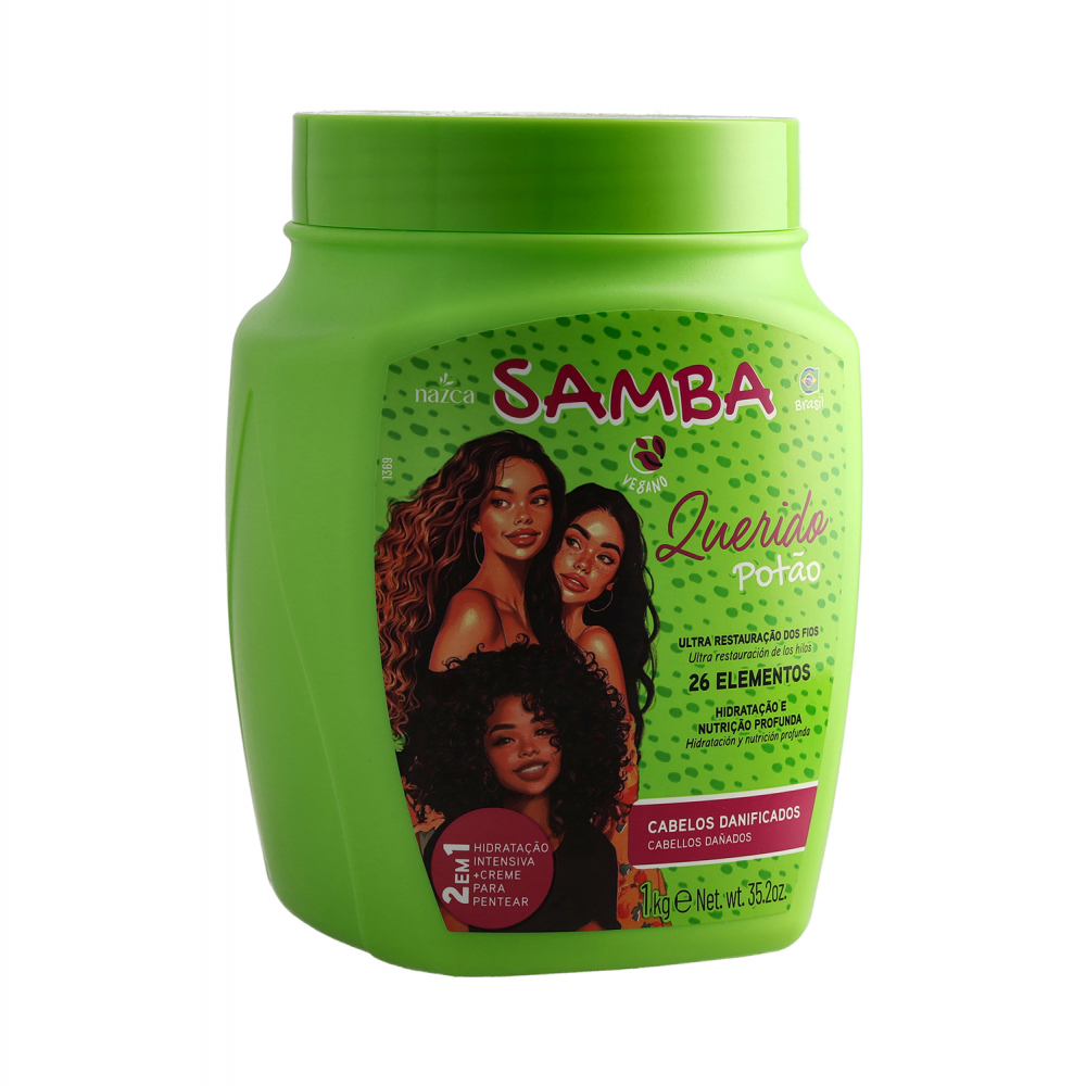 Tratamiento para el cabello 2 en 1 Querido Potão Nazca Samba (1 kg / 2. ...